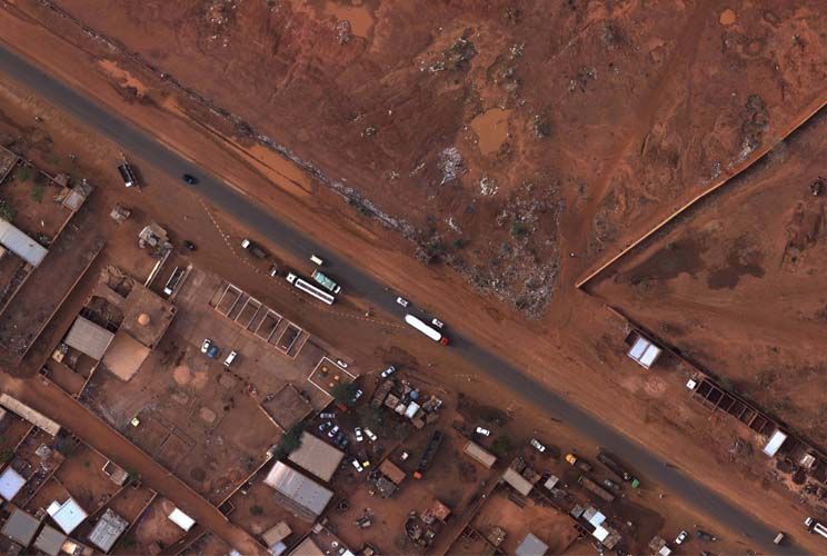 Topographic mapping to create new railways in Niger - Delair