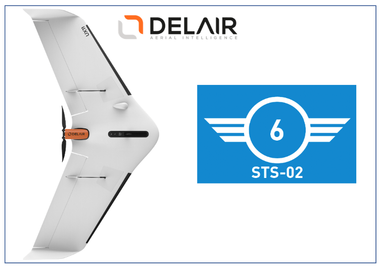 DELAIR UX11 marquage C6 - Delair